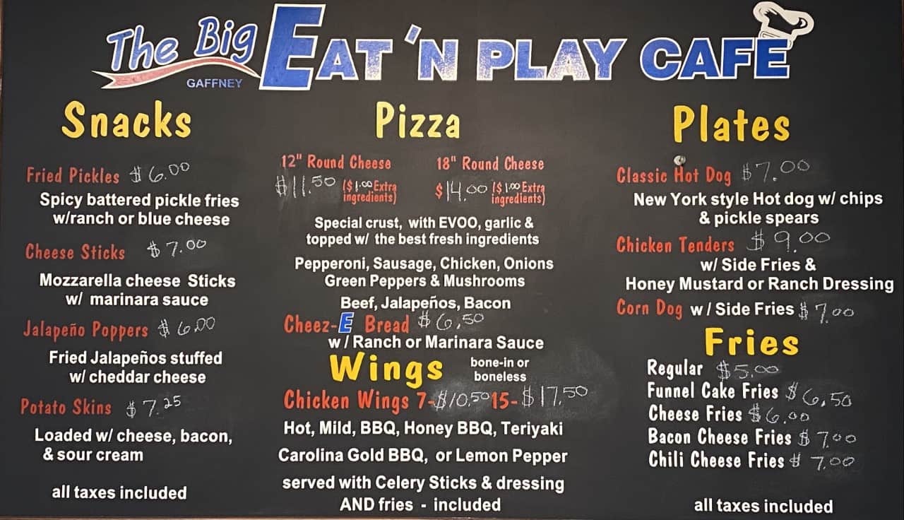 Eat – The Big E Gaffney